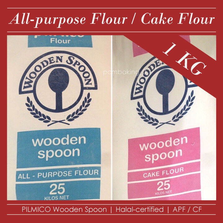 Wooden Spoon All Purpose Flour Apf Cake Flour Cf 1kg Lazada Ph