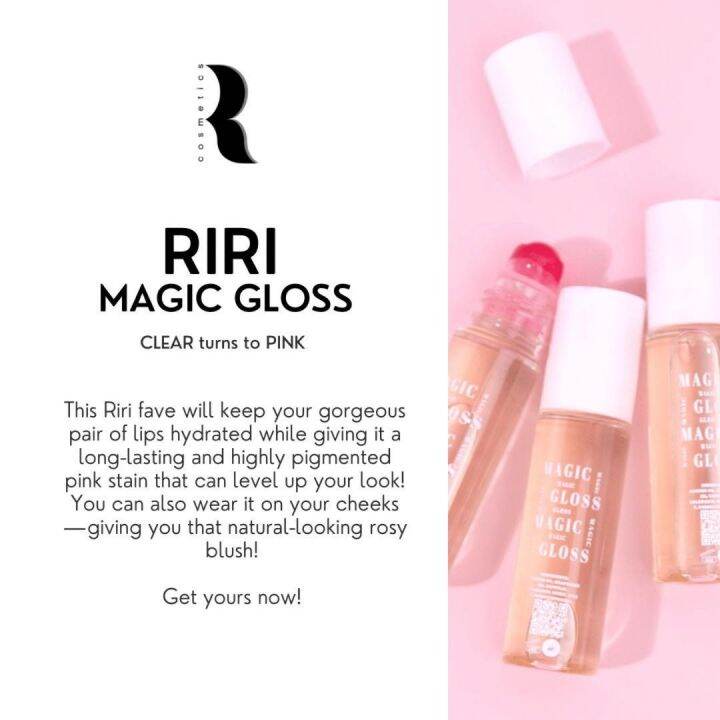 Magic Gloss by: Riri cosmetics | Lazada PH