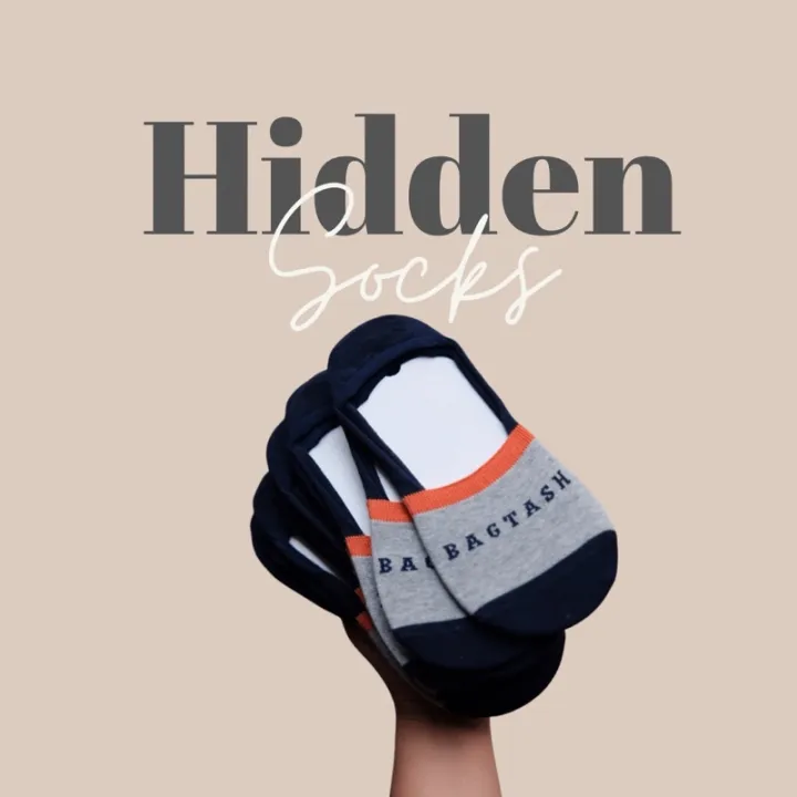 hidden sock bagtash ถุงเท้าแบบซ่อนสำหรับรองเท้าหนัง loafer☆ | Lazada.co.th