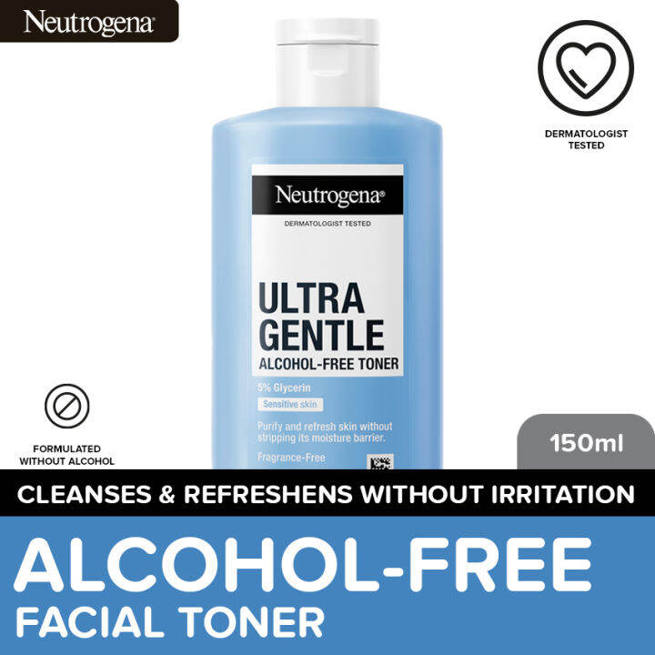 Neutrogena Alcohol-Free Toner 150ml - Clean, Refreshing Toner with Mild ...
