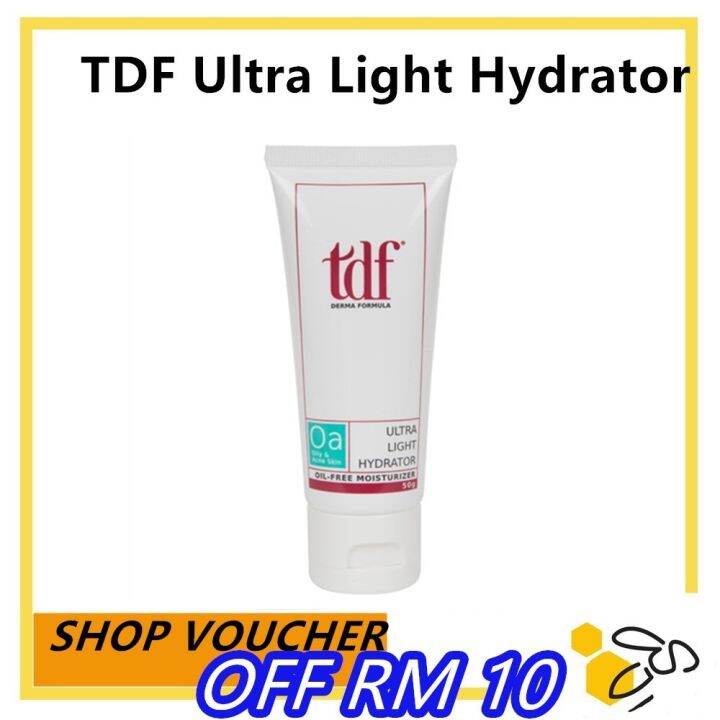 TDF Derma Formula Ultra Light Hydrator 50g Acne & Oily Skin Moisturizer ...