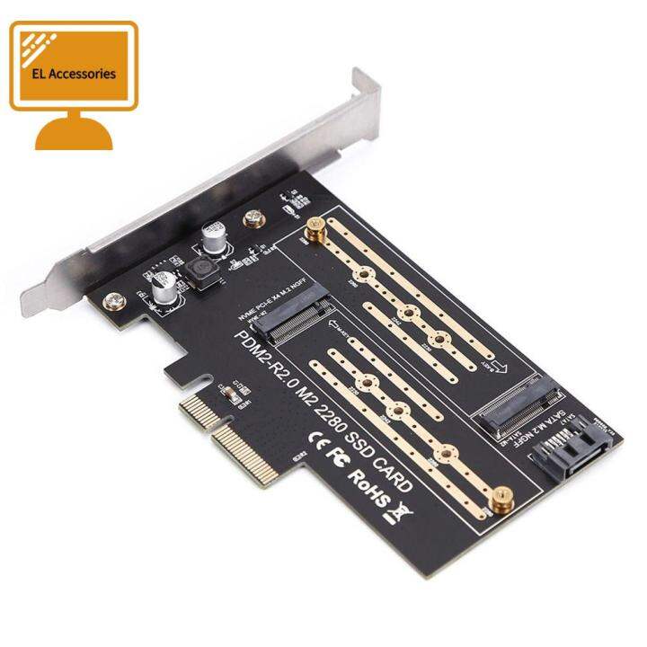 AKUBLT Dual interface B Key SATA3 Raiser Support 2230 2242 2260 2280 ...