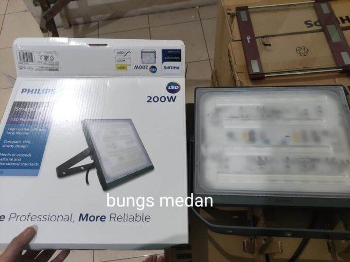 LAMPU LED PHILIPS Sorot BVP176 200W 200Watt 200 Watt IP65 PUTIH 6500K | Lazada Indonesia