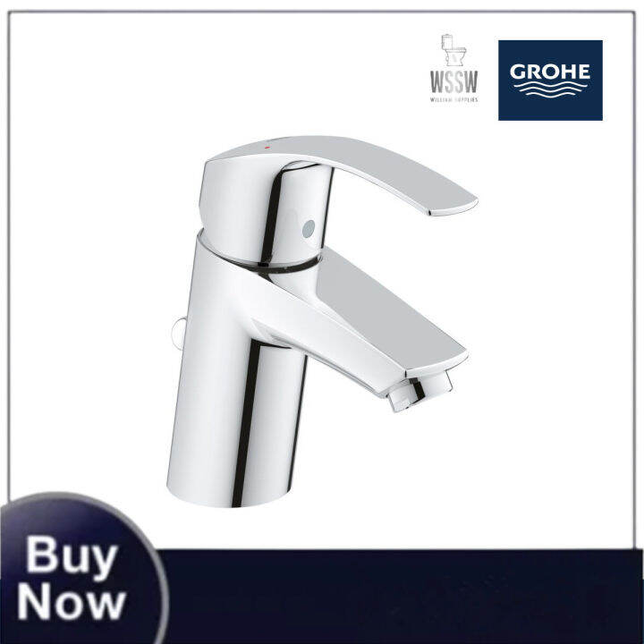 GROHE EUROSMART SINGLE-LEVER BASIN MIXER S-SIZE 33265002 | Lazada