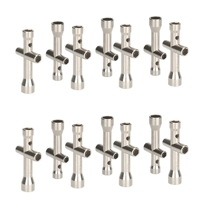 14PCS 6-Point Mini Cross Wrench Mini Cross Socket M2/M2.5/M3/M4 Nut ...