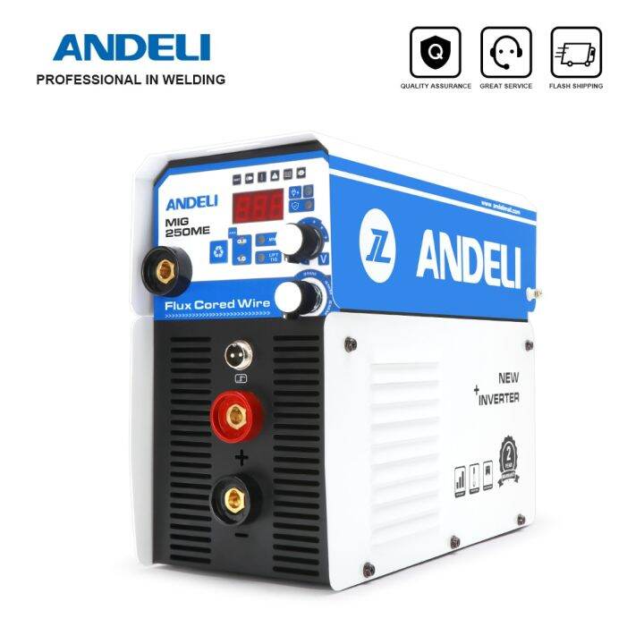 ANDELI Portable Household 220V MIG-250ME Semi-Automatic Welding Machine ...
