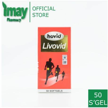 Hovid Livovid 500mg Lecithin Plus Softgels - 50 Softgels | Lazada