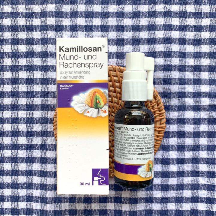 Spot Kamillosan chamomile German mouth throat spray 30 ml soothing oral ...