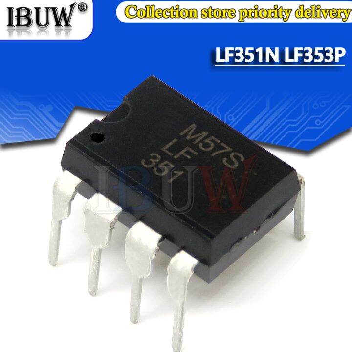 10ชิ้น LF351N LF353P LF351 LF353 DIP8 DIP-8สั่งซื้อภาพ | Lazada.co.th