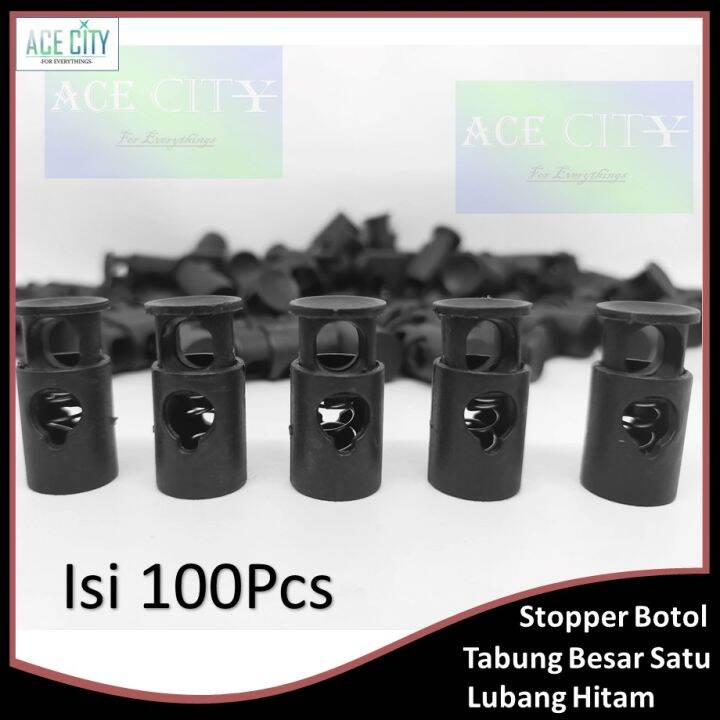 Stopper Botol Besar Satu Lubang Hitam | Lazada Indonesia