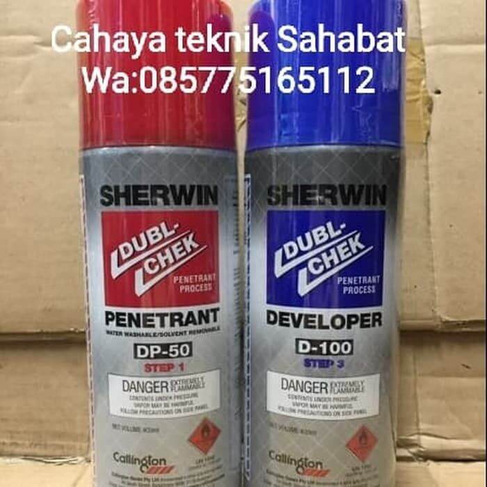 Sherwin penetrant/Sherwin developer/spotchek/crack detector | Lazada ...