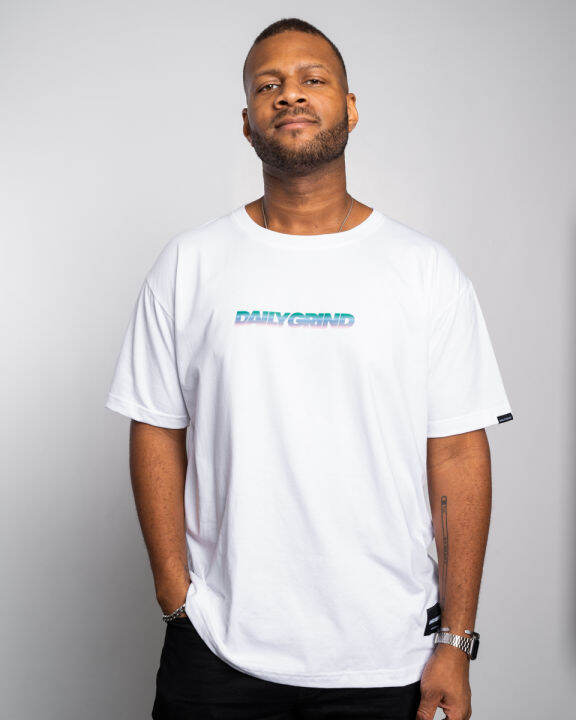 DAILY GRIND PRISM 3 TSHIRT WHITE | Lazada PH