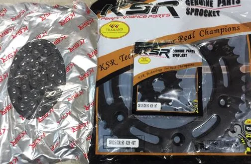 CHAIN SET XR125/150 KSR THAILAND PARTS | Lazada PH