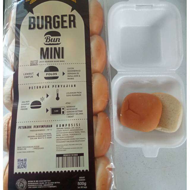 Bernardi Roti Burger Mini Isi 20pcs | Lazada Indonesia
