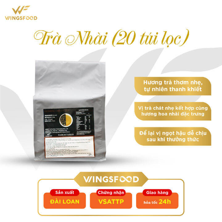 Trà Nhài Túi Lọc Wings (Gói 0.5kg) | Lazada.vn