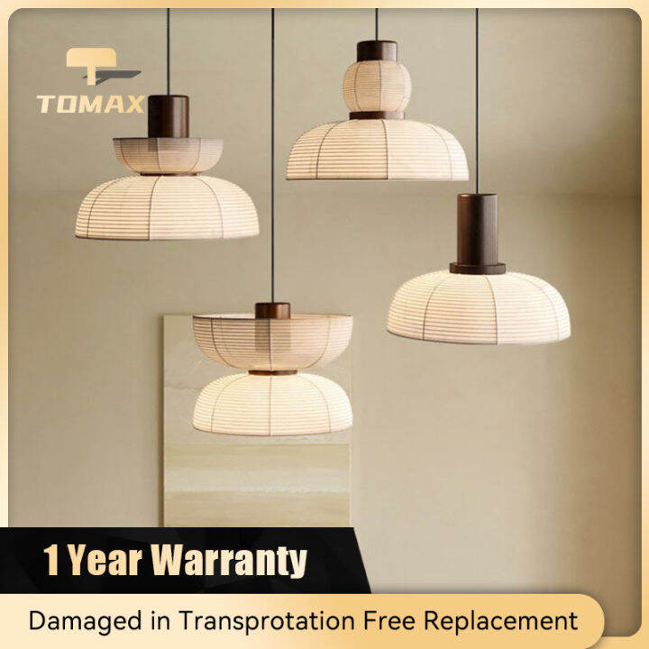 TOMAX Japanese Wabi-Sabi ผ้าโคมระย้าแบบผสมผสานสร้างสรรค์สไตล์ร้านอาหาร ...