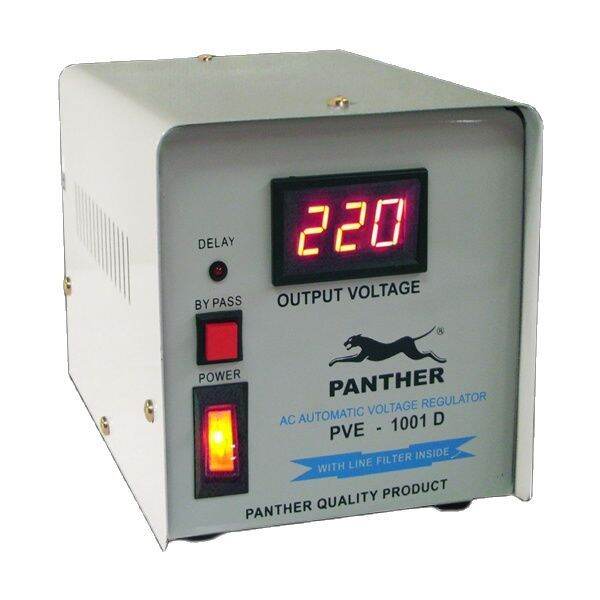 Panther PVE 1000 D / PVE 1001 D: 1000W Relay Type AVR w/ Power on Delay ...