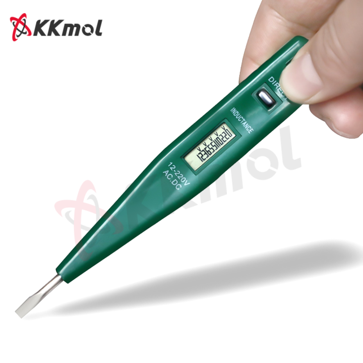 KKmol 1pcs Digital Test Pencil Multifunction AC DC 12-250V Tester ...