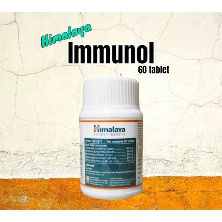 HIMALAYA Immunol 60Tablets (2025 Expiration) | Lazada PH