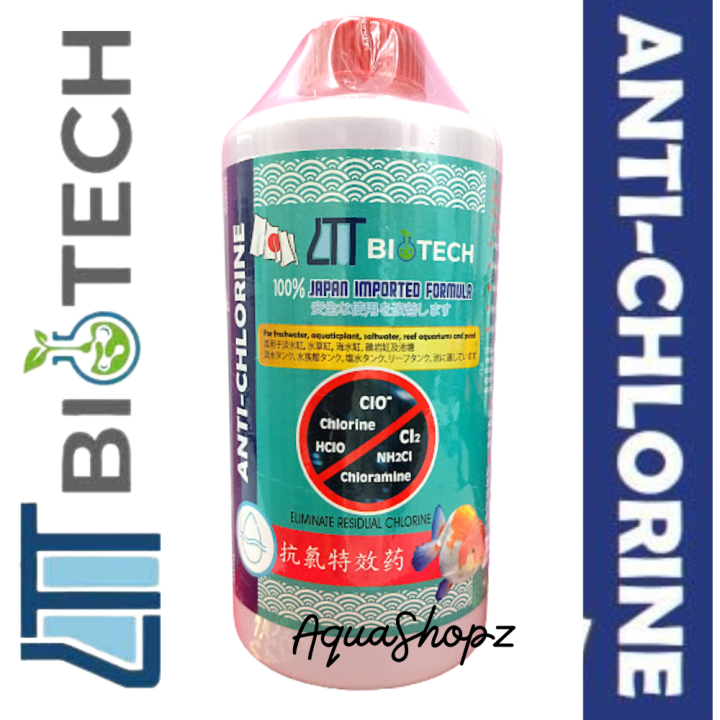 Aquarium Anti Chlorine Japan Imported Formula 1000ml | Lazada