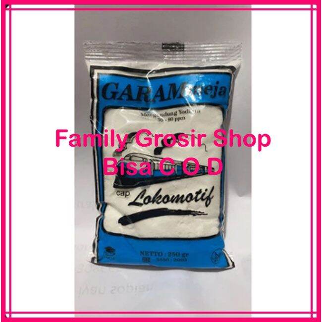 Garam Meja / Garam Dapur Yodium 250 gr | Lazada Indonesia