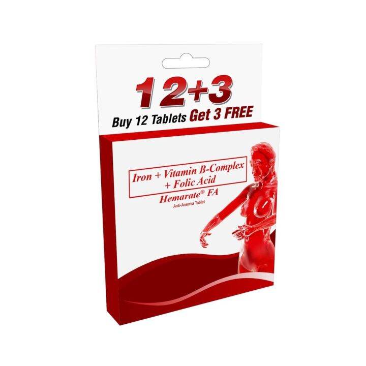 HEMARATE Tablet 12 3 | Lazada PH