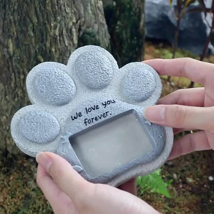 ROOGO สุนัขและแมวหลุมฝังศพอนุสาวรีย์วัสดุที่เป็นมิตรกับสิ่งแวดล้อมการ ...