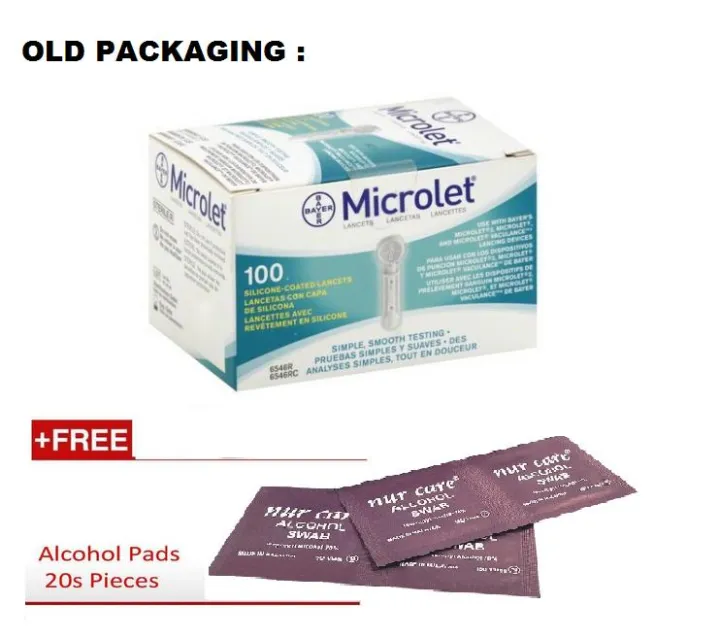 Bayer Microlet Lancets (100 Pcs) | Lazada