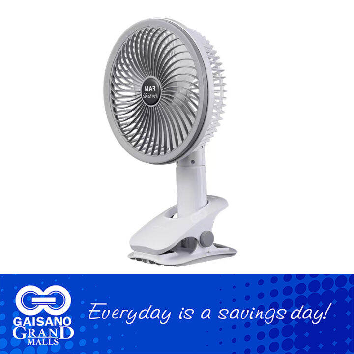 Eco Aire EA-178 2-in-1 Clip and Handheld Fan 998 Gaisano Grand | Lazada PH