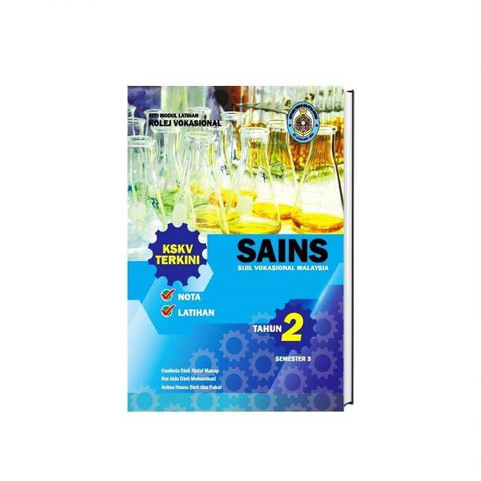 Buku Siri Modul Latihan Kolej Vokasional: Sains Tahun 2 Semester 3 | Lazada