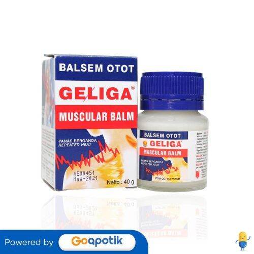 Geliga Balsem Otot 40 Gram | Lazada Indonesia