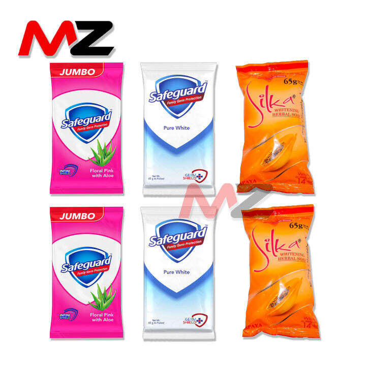 ( Set of 12 ) body soap 65g safeguard/ silka | Lazada PH
