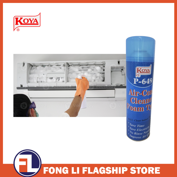 KOYA P-649 P649 Foam Type Air-Cond Cleaner | Lazada