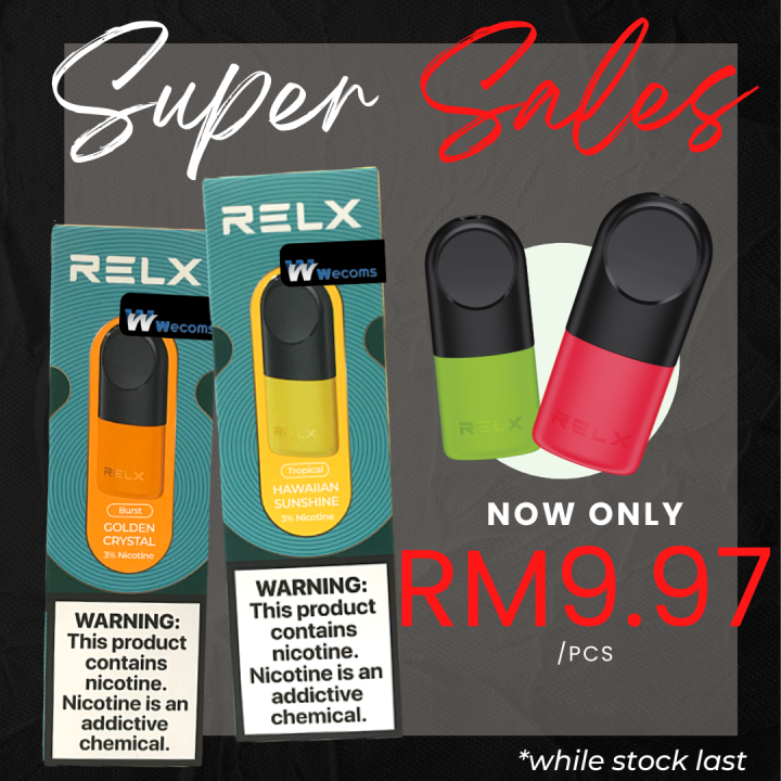 【READY STOCK】Flavor Refill Pods100% Original From Manufacturer relx 1 ...