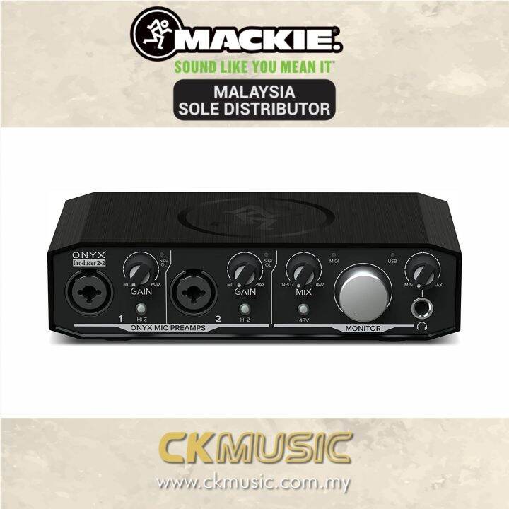 Mackie Onyx Producer 2-2 - USB Audio Interface with MIDI | Lazada