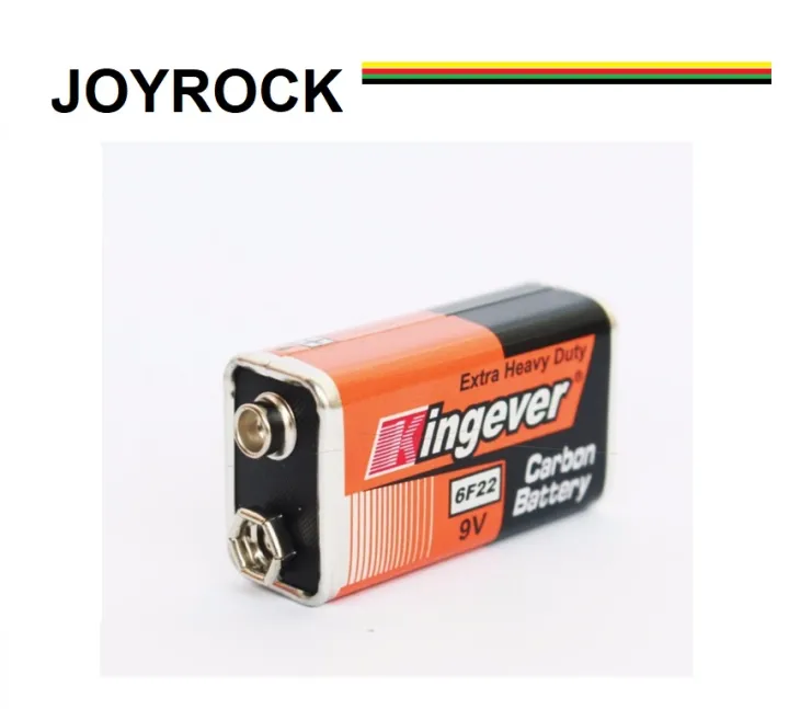 Original kingever 9v extra heavy battery 2pc's | Lazada PH