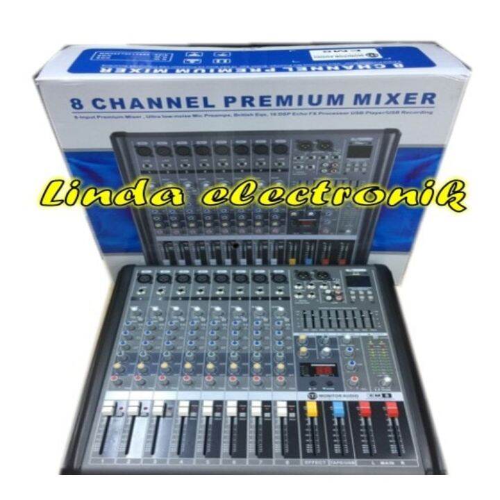 Mixer MONITOR AUDIO EM8 8channel | Lazada Indonesia