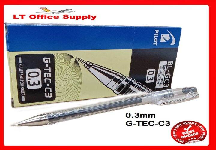 PILOT G-TECH C3 0.3 BLACK | Lazada PH