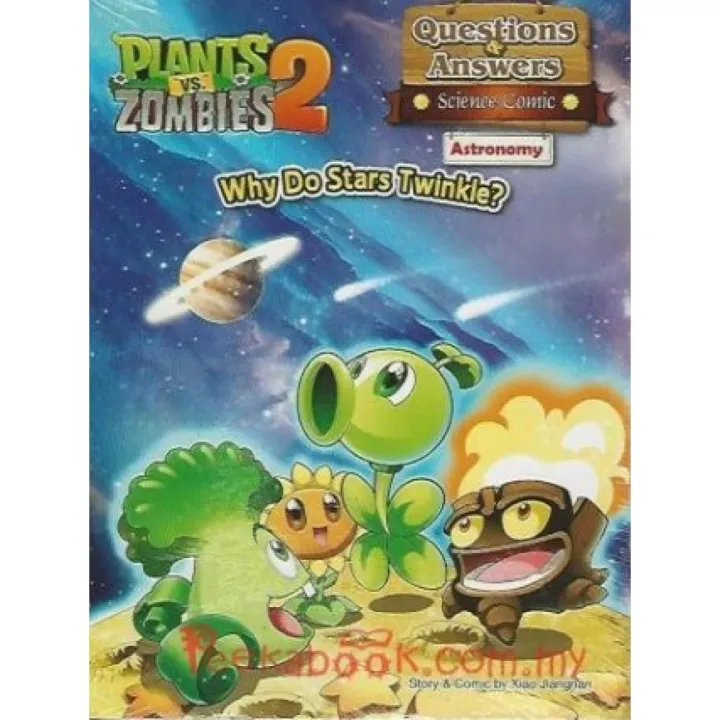 Plants VS Zombies 2：Science Comic-Astronomy：Why do stars twinkle? UPH ...