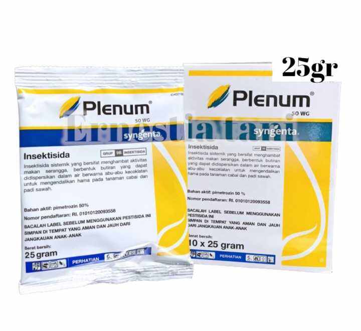 Insektisida Plenum 50 WG 25gr Bahan Aktif Pymetrozine 50% Original ...