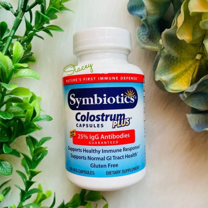 Symbiotics Colostrum Plus, 60/120 Vegetable Capsules | Lazada PH