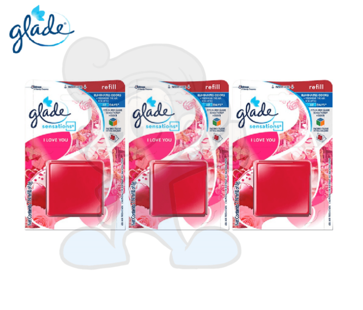 SCJ Glade Sensations Refill I Love You (3 x 8 g) | Lazada PH