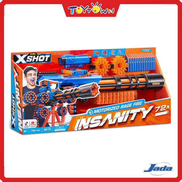 X-Shot™ Motorized Rage Fire™ Insanity | Lazada PH