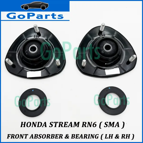 Front Absorber Mounting + Bearing Honda Stream Rn6 Sma 1.8 2.0 | Lazada