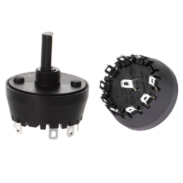 FUYU Rotary Gear Switch 9Pin 8Gear Knob Switch Of Juicer Mixer Oven ...