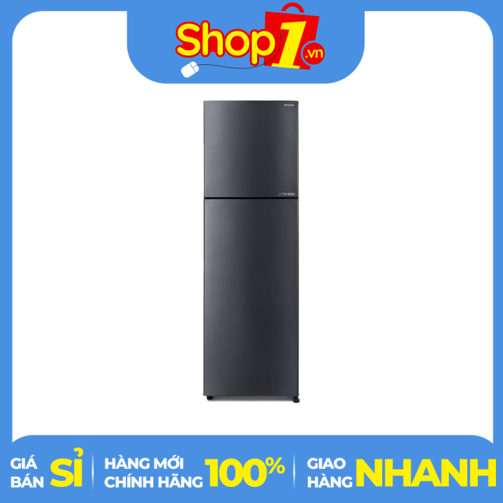 Tủ lạnh Sharp Inverter 253 lít SJ-X282AE-DS - Bộ khử mùi phân tử bạc Nano Ag+ - Làm lạnh gián ...