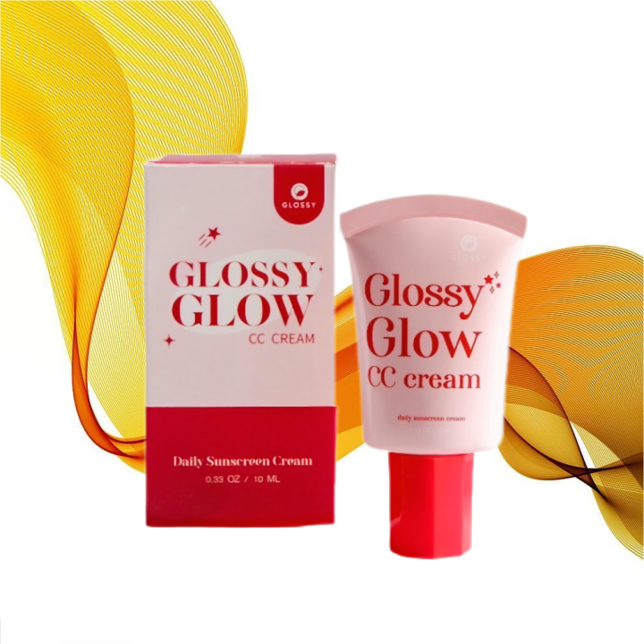 GLOSSY GLOW CC CREAM กลอสซี่ โกลว์ ซีซี ครีม ครีมกันแดดผสมรองพื้น ...