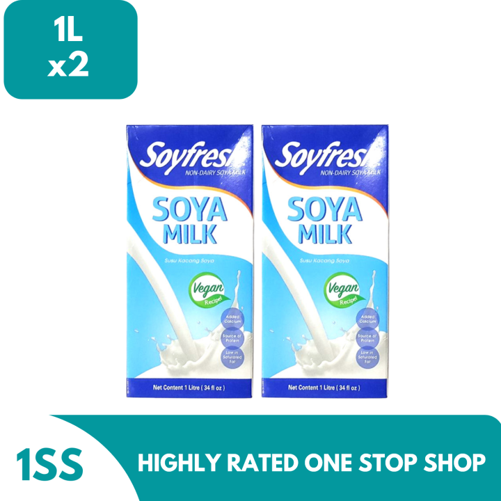 Soyfresh Soya Milk 1L set of 2 | Lazada PH