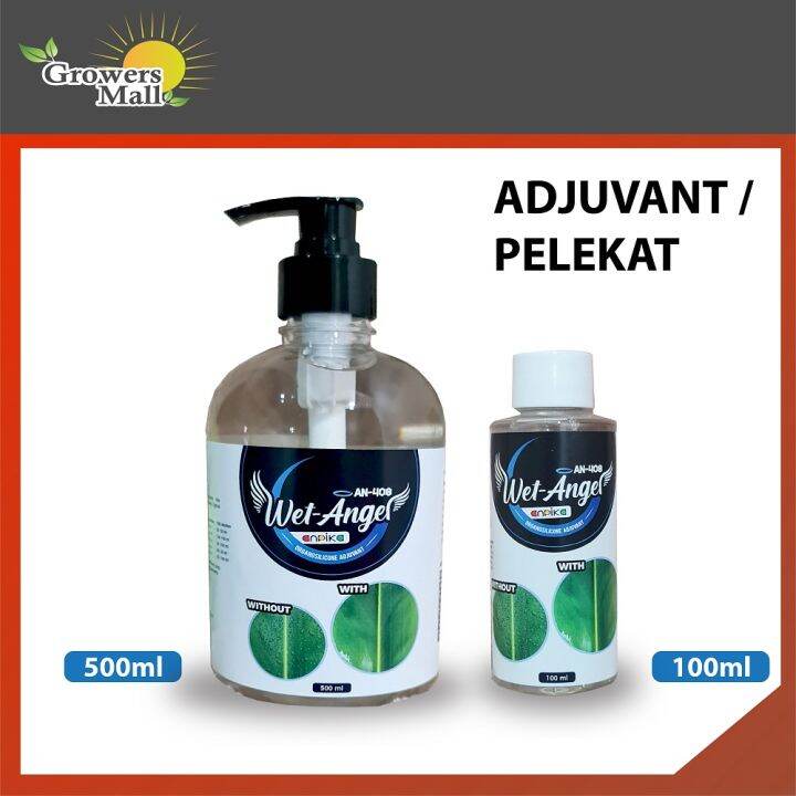 WET-ANGEL by ANPIKA Premium grade adjuvant / wetting agent / Pelekat ( Organosilicone ) - 100ml ...
