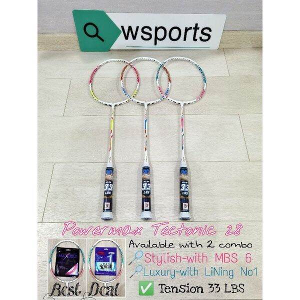 Raket Badminton Power max Tectonic 28 Original | Lazada Indonesia
